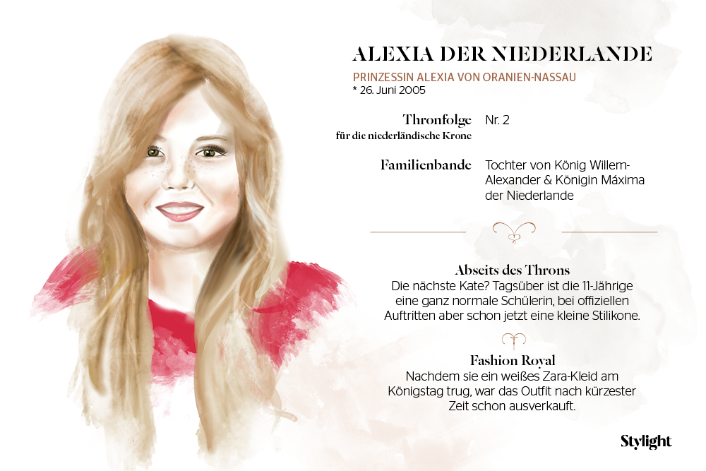 Infos zu dem royalen It-Girl Alexia der Niederlande