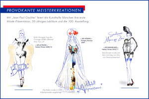 Jean Paul Gaultier Ausstellung München Slide ikonische Designs
