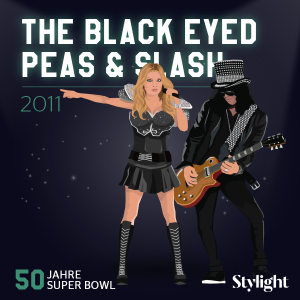 Die besten Super Bowl Auftritte 2011 mit den Black Eyed Peas
