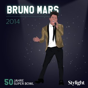 Die besten Super Bowl Auftritte 2014 mit Bruno Mars