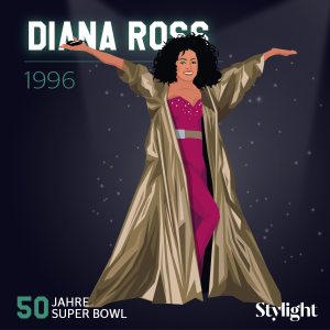 Die besten Super Bowl Auftritte 1996 mit Diana Ross