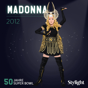 Die besten Super Bowl Auftritte 2012 mit Madonna