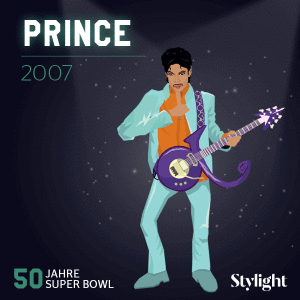 Die besten Super Bowl Auftritte 2007 mit Prince