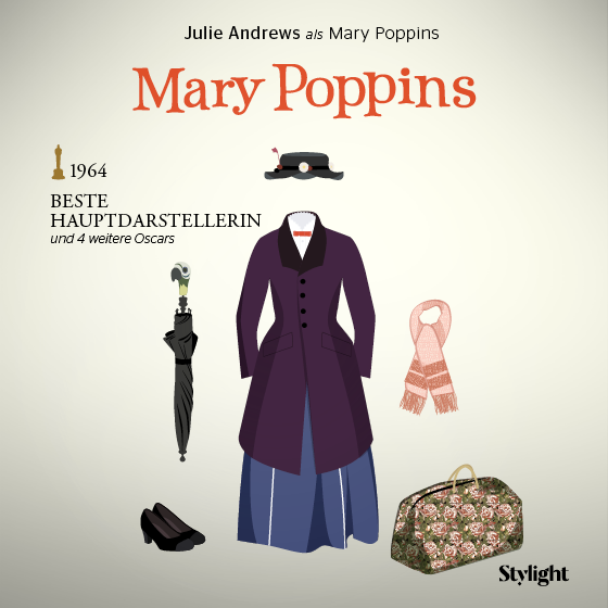 Die berühmtesten Filmkostüme der Oscargeschichte Mary Poppins