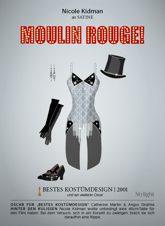 Die 15 besten Filmkostüme in der Geschichte der Oscars mit dem Kostüm zu Moulin Rouge