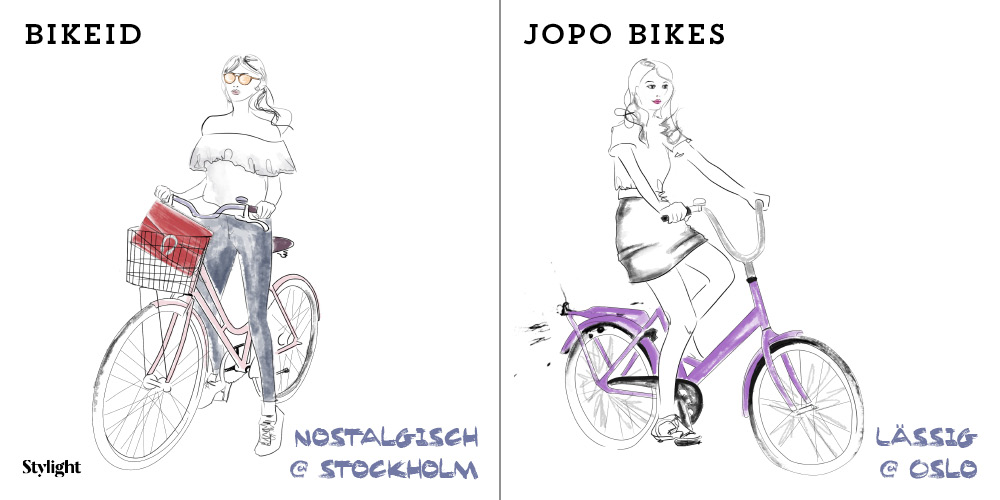 Der Stylecheck: Stockholm vs Oslo mit den Lieblingsfahrrädern der Skandinavier