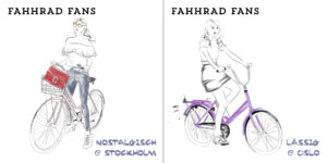 Der Stylecheck: Stockholm vs Oslo mit den Lieblingsfahrrädern der Skandinavier