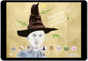 Wenn die Harry Potter Charaktere Social Media Accounts hätten mit Draco Malfoy auf Snapchat