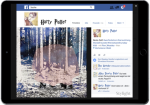 Wenn die Harry Potter Charaktere Social Media Accounts hätten mit Harry Potter auf Facebook