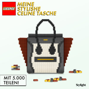 Imaginäre Fashionspielzeuge für Erwachsene mit der Lego Celine Tasche